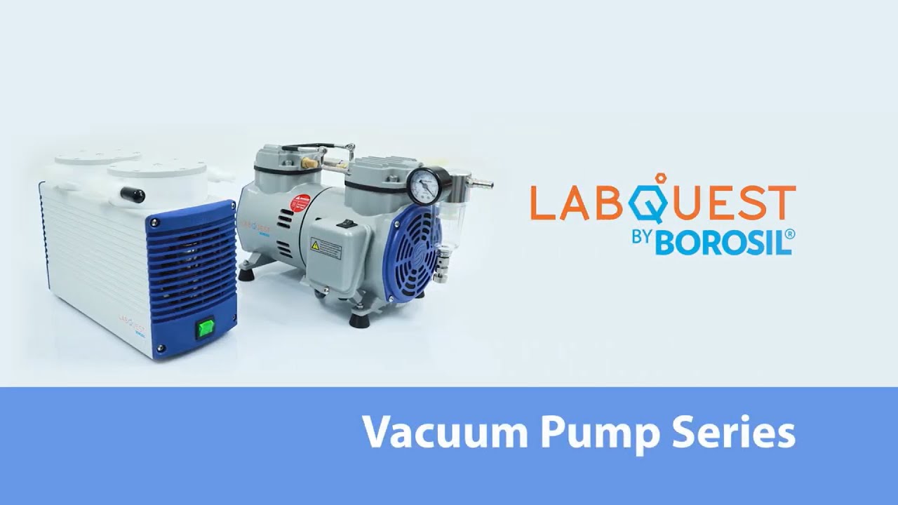 Vacuum Pump Series I Labquest I Borosil Scientific - YouTube