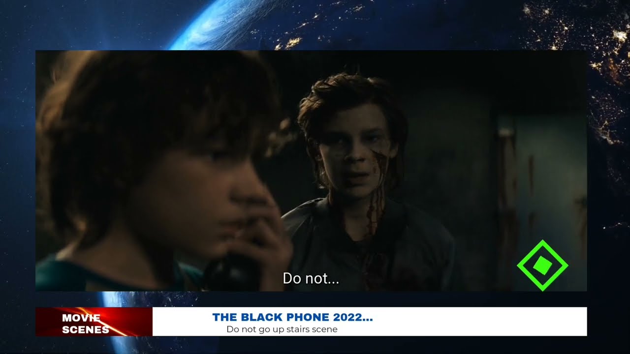 The Black Phone 2022 - Finney and Billy's ghost phonecall scene - YouTube