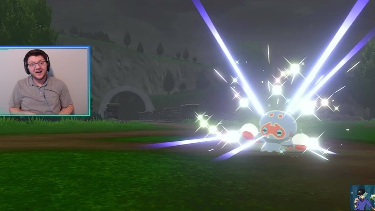 Live Shiny Clobbopus in Pokemon Sword after 324 REs! +Evolution - YouTube