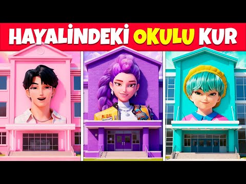 Hangisini Seçersin...? Hayalindeki Okulu Kur 🏫🌈💖