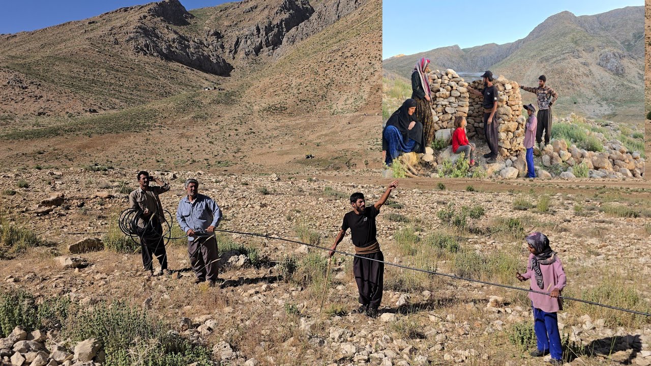 Nomadic life: Nomadic life in the mountains and providing safe water ...