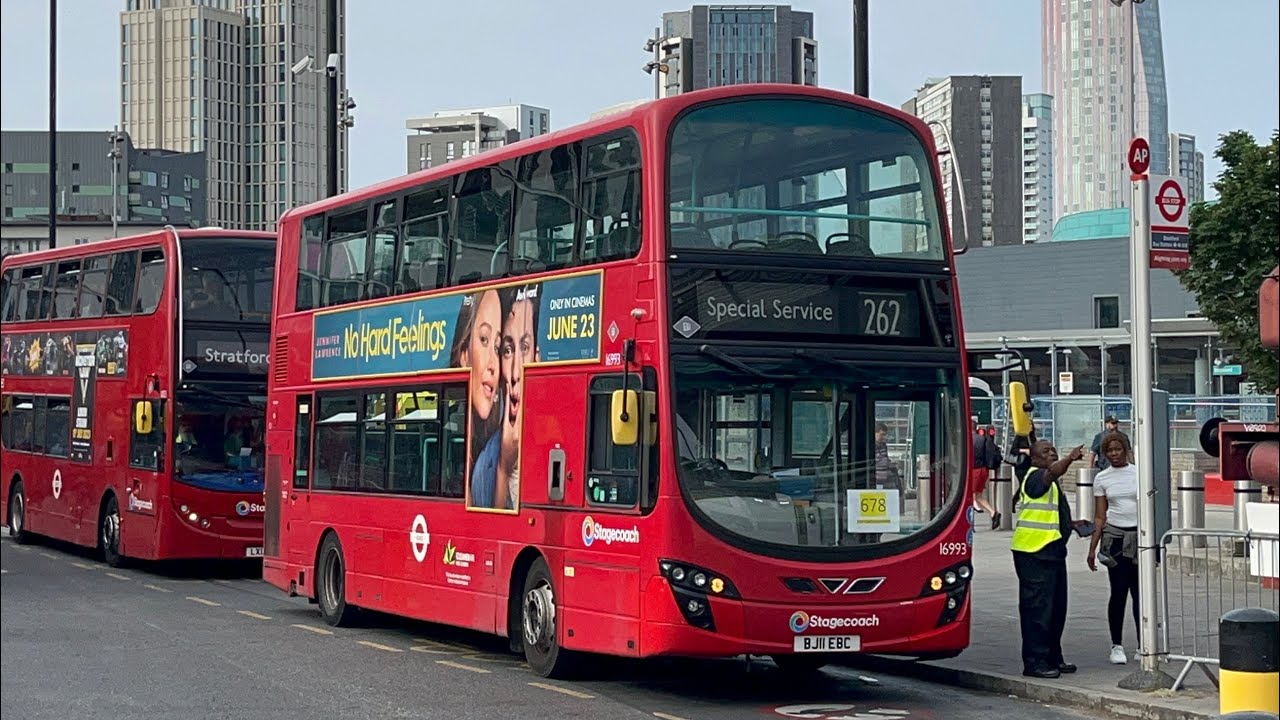 FRV. Stagecoach London Route 678. Beckton Bus Stn - Stratford. Wright ...