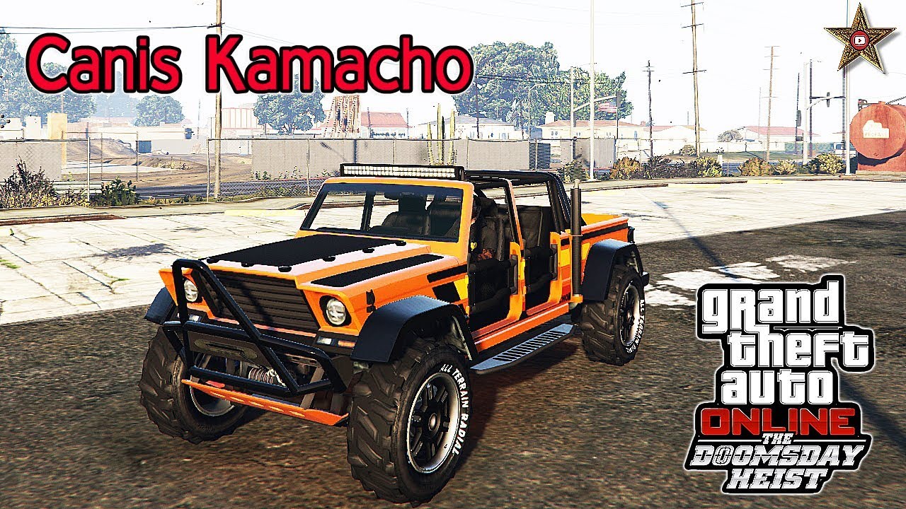GTA ONLINE DLC СУДНЫЙ ДЕНЬ - CANIS KAMACHO (ТЮНИНГ И ОБЗОР) - YouTube