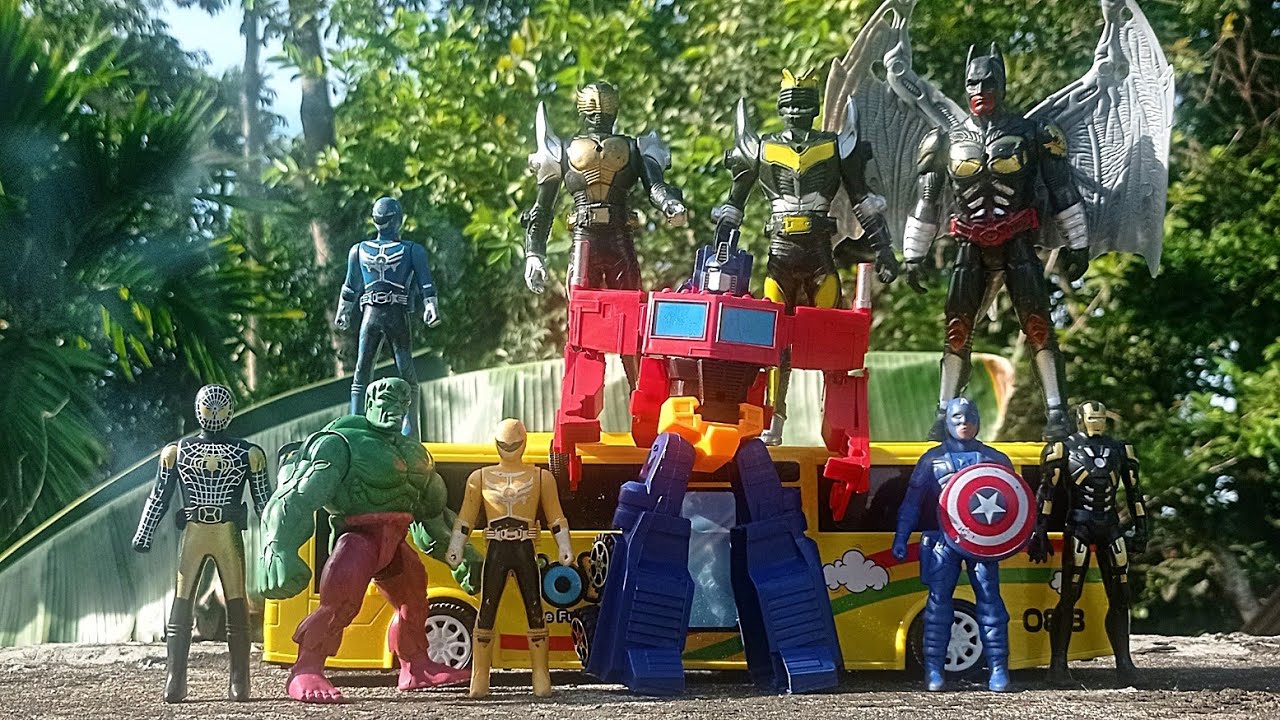 Super Hero'S : Tranfomer Optimus-Prime, Kamen-Rider-Ryuky, Black ...