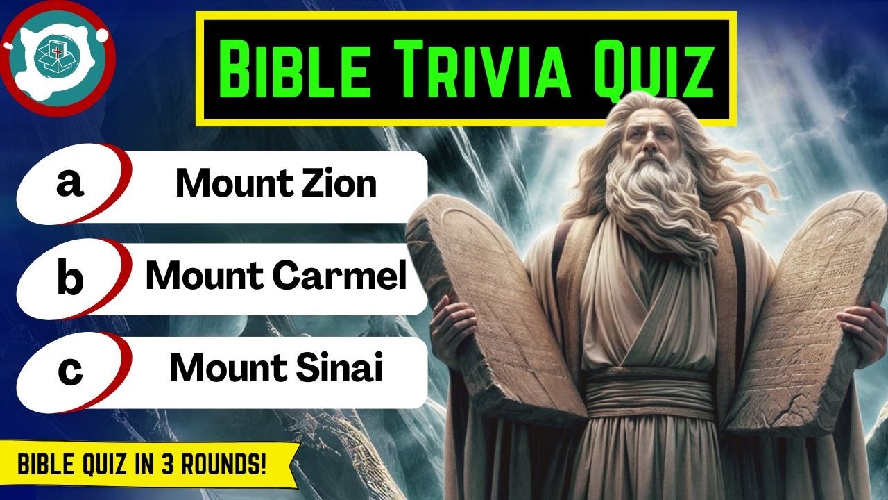 Ultimate Bible Trivia Challenge: 30 Questions to Test Your Knowledge ...