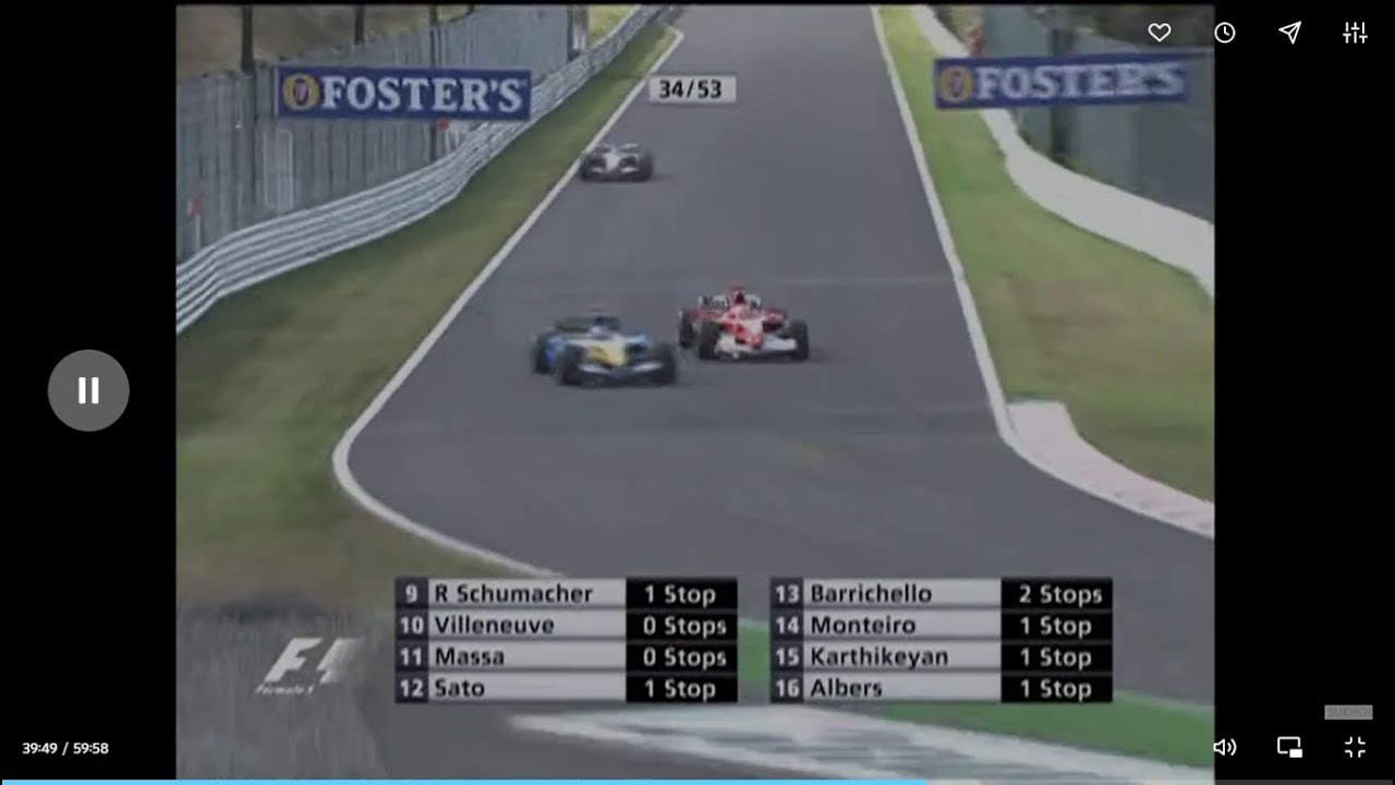 Fernando Alonso Overtake Schumacher Japan 2005 Japan - F1 Best Moments ...