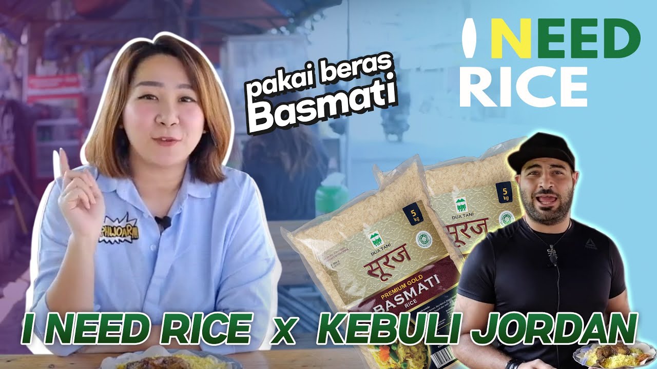 INEEDRICE X KEBULI JORDAN! NASI KEBULI PALING ENAK PAKAINYA BERAS ...