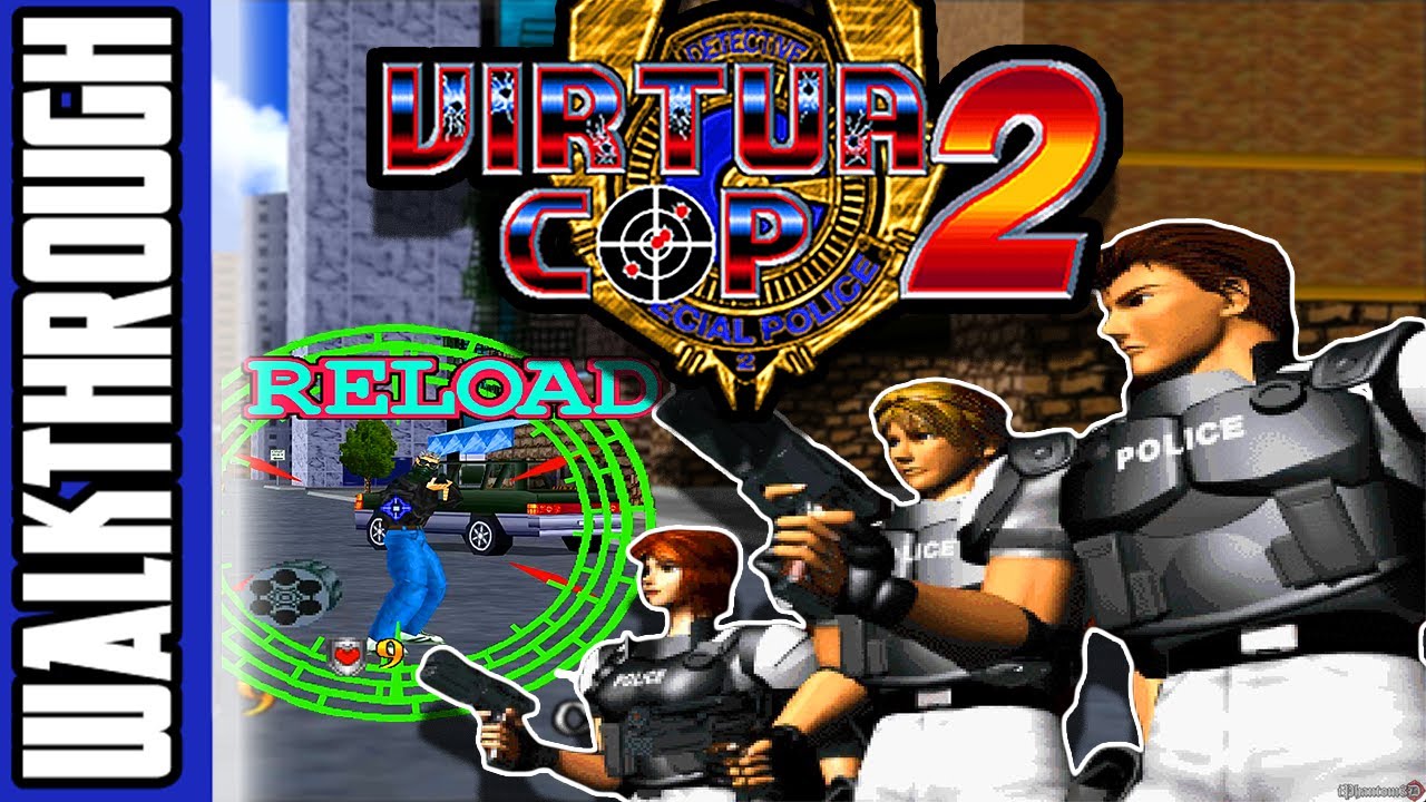 Virtua Cop 2 PC Full Walkthrough HD من اجمل الالعاب القديمة من شركة ...