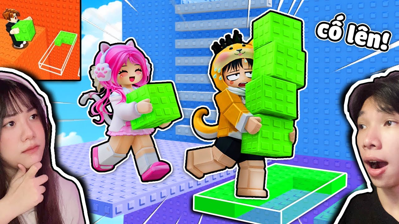 Thử Thách Xây Tháp Troll Cùng Người Yêu 😤 Ngáo Và Kemy Build Troll ...