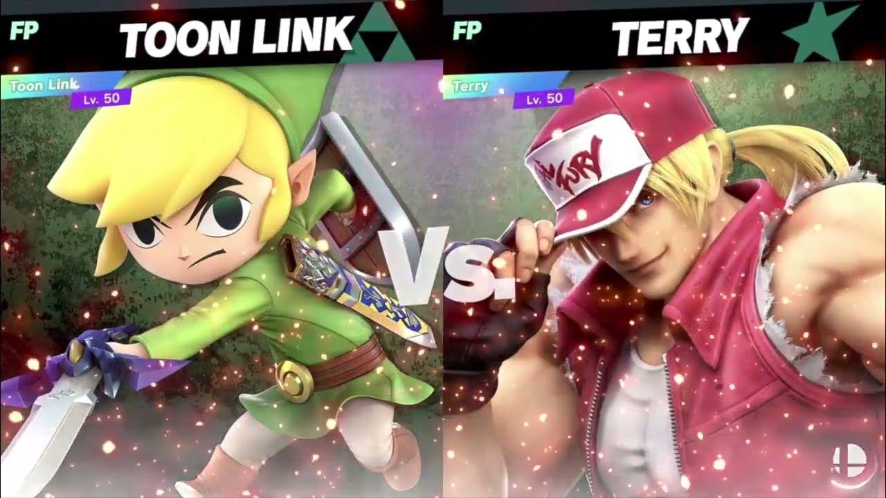 Super Smash Bros Ultimate Amiibo Fights – Toon Link vs the World #81 Toon Link vs Terry - YouTube