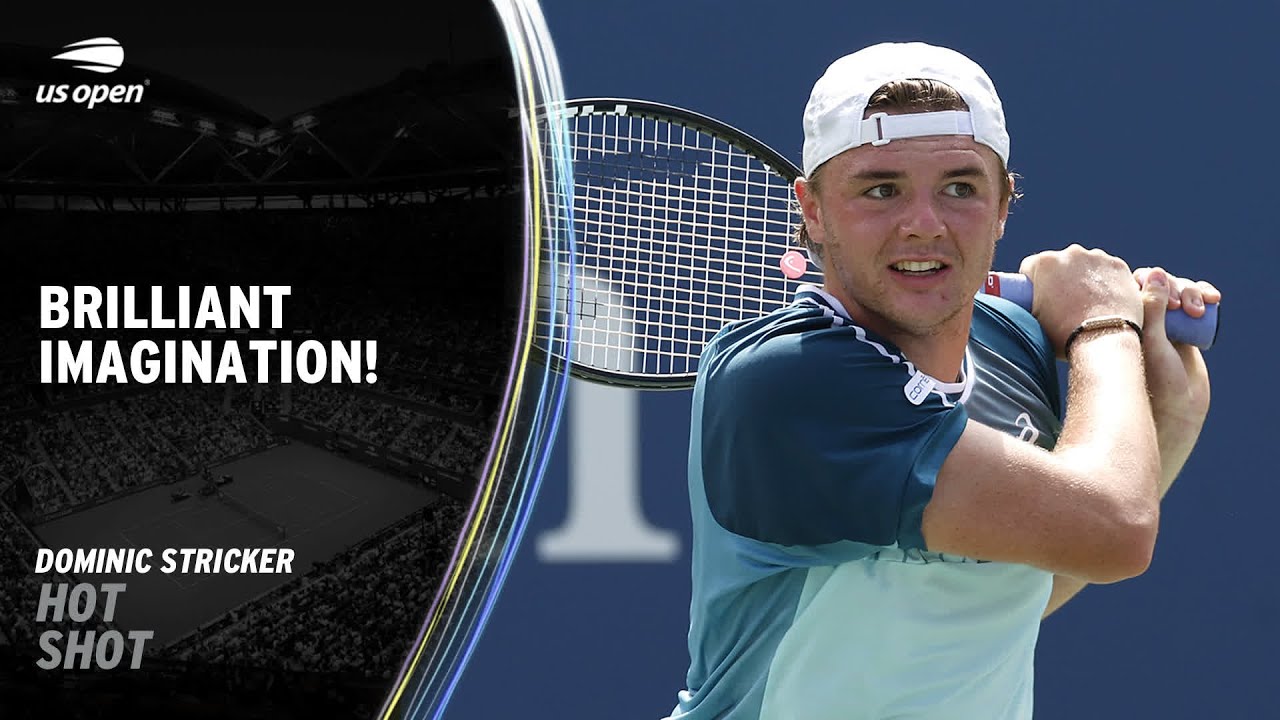 Dominic Stricker Shows Off His Shot Armoury | 2023 US Open - YouTube