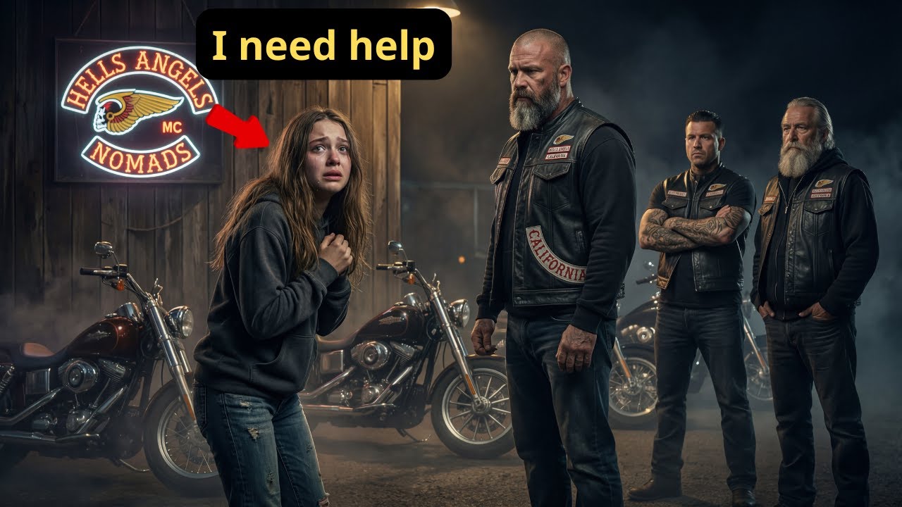 Teen Girl Begged Hells Angels To Stop Her Cruel Stepfather — What The Bikers Did Next - YouTube