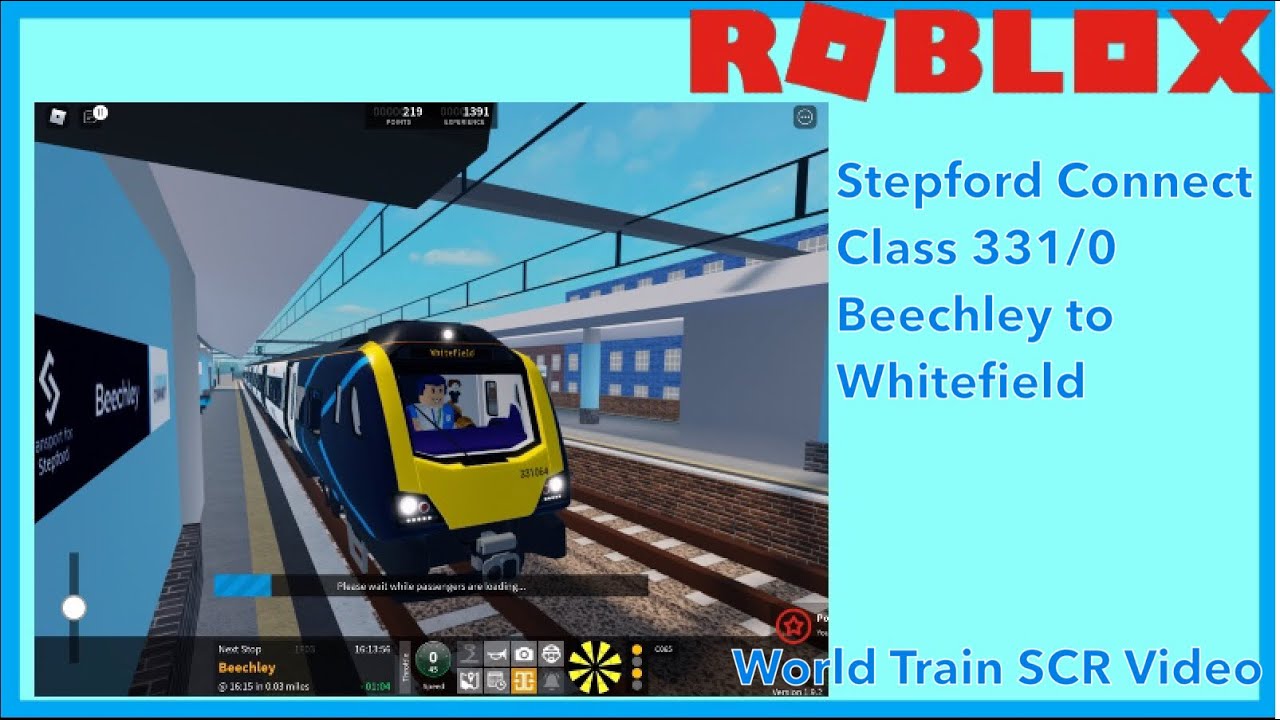 Roblox SCR Class 331/0 Beechley to Whitefield - YouTube