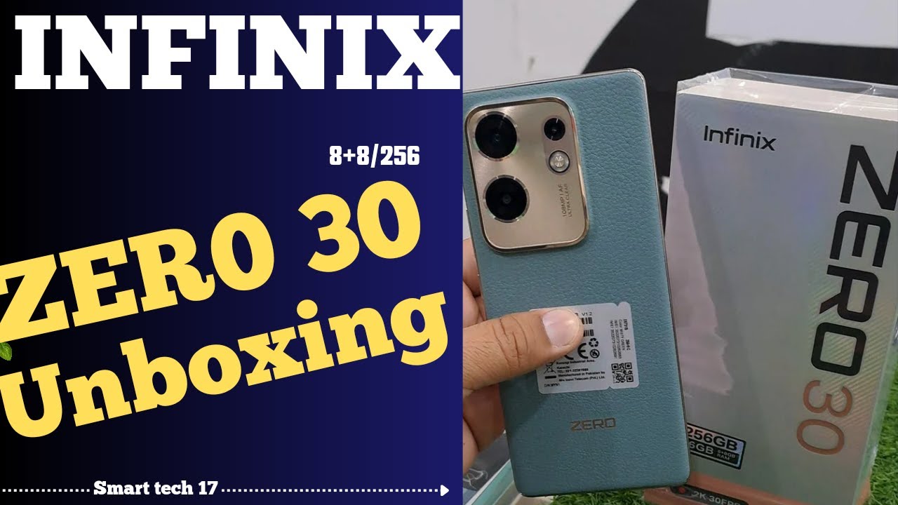 Infinix zero 30 (8/256) Unboxing & review | Misty Green color l camera ...