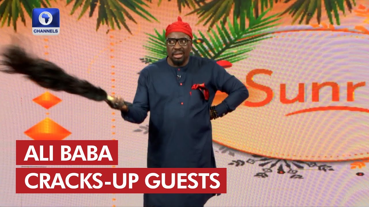 King Of Comedy; Ali Baba Cracks-up Guests - YouTube
