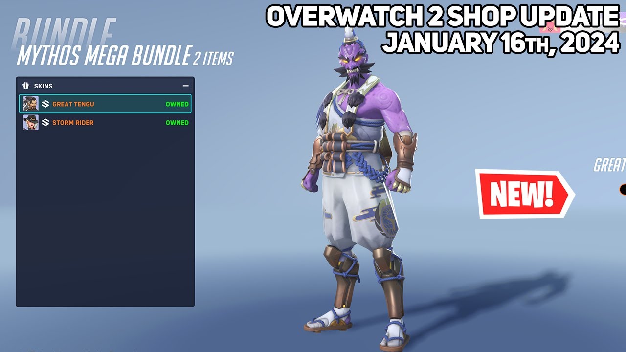 *NEW* HANZO AND ASHE RECOLORS! Overwatch 2 Shop Update [January 16th ...