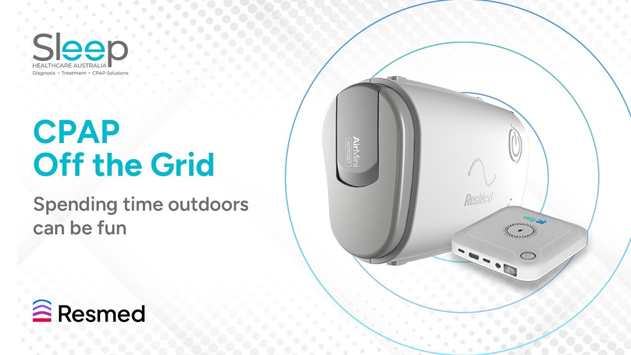 Using CPAP off the grid - portable CPAP power solution - YouTube