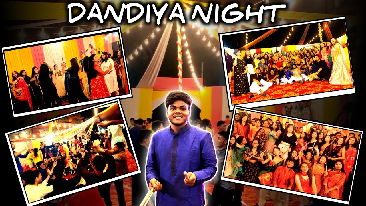 College Fest|Dance|Fun|Dandiya Night🤩 - YouTube