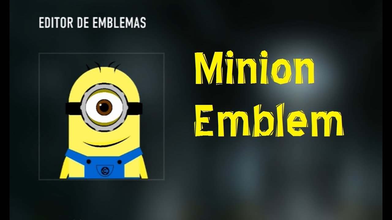 Minion Despicable Me | Emblem | COD Advanced Warfare | PS4 - YouTube