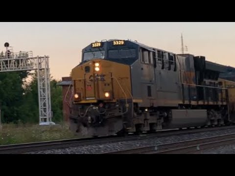 NS 4229, and CSX 3329! Two in one! - YouTube