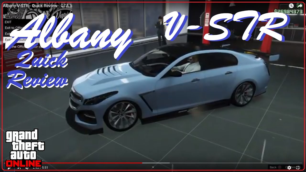 Albany V-STR - Quick Review - GTA 5 - YouTube