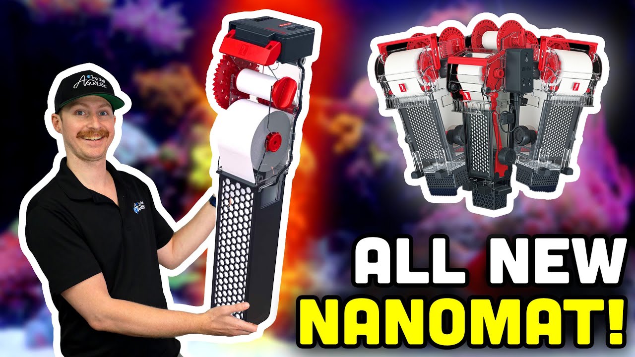 The Red Sea NanoMat! The PERFECT Filtration for Nanos Aquariums! - YouTube