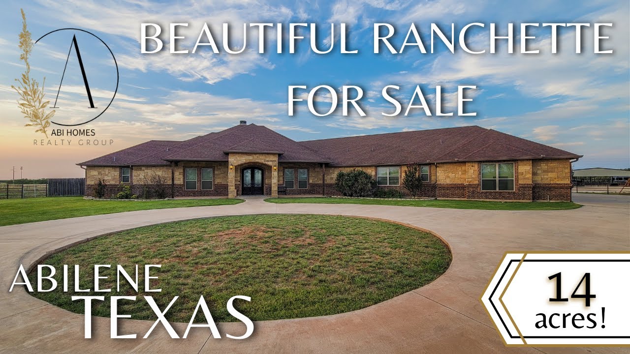 Modern Ranchette For Sale In Texas - YouTube