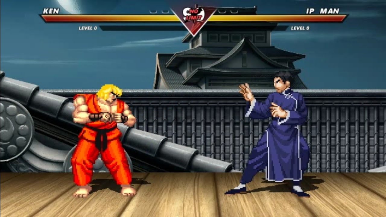 KEN VS IP MAN - VERY INCREDIBLY EXCITING FIGHT ! - YouTube