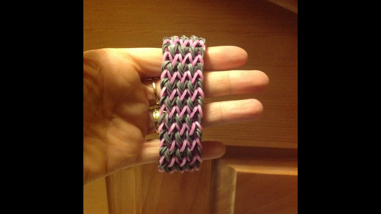 Tapestry Bracelet Tutorial (2 hooks only) - YouTube