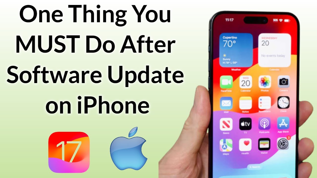 One Thing You MUST Do After Software Update on iPhone! All you need to ...