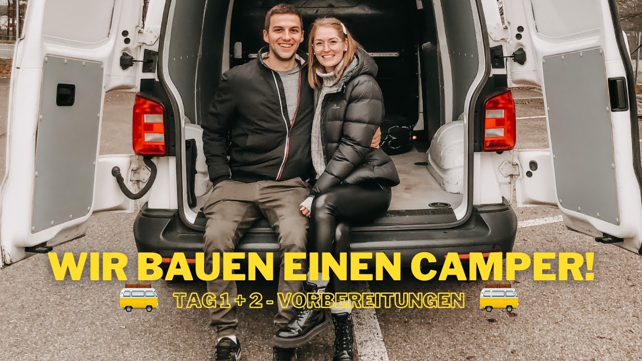 WIR BAUEN EINEN CAMPER! | VW T6 Hochdach Van Ausbau | Vom Transporter ...