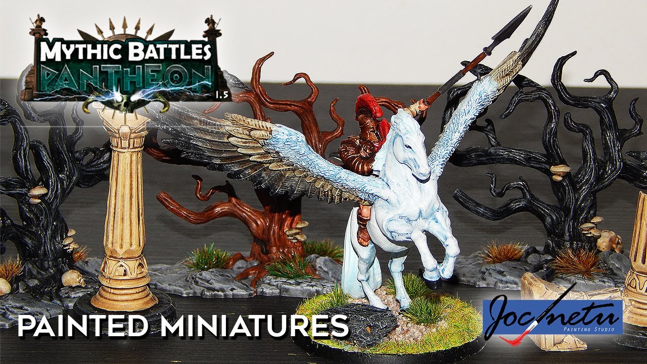 Mythic Battles: Pantheon Painted Miniatures (KS all in) - YouTube