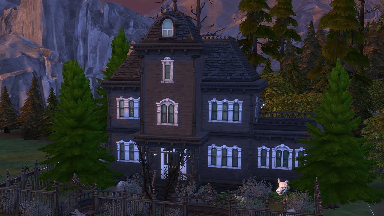 Building a Haunted House in The Sims 4 (Streamed 10/15/22) - YouTube