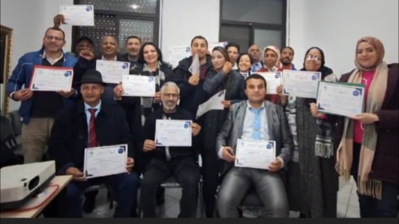 دورة تكوينية في التصوير والمونتاج...نظمها موقع map24 بالدارالبيضاء ...