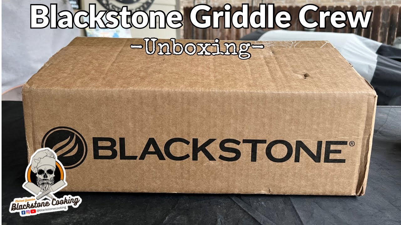 What’s in the BOX!!!! Blackstone Griddle Crew Unboxing - YouTube