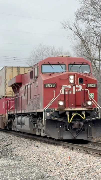 CP 8828 leads CPKC 2-114 south - YouTube