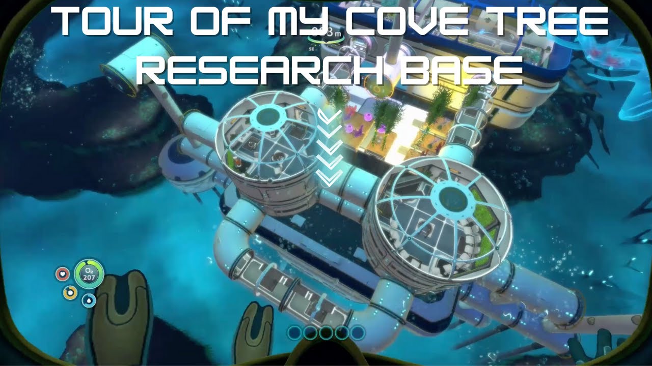 Tour of The Most Useful Base In Subnautica-Cove Tree Research Base ...