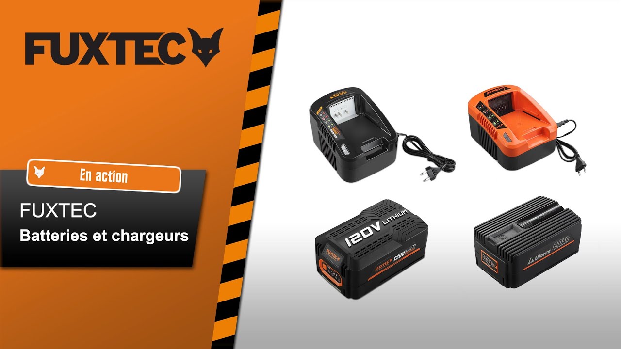 FUXTEC - Batteries et chargeurs - EP20 / EP40 / EP60 / EP90 / EC20 ...