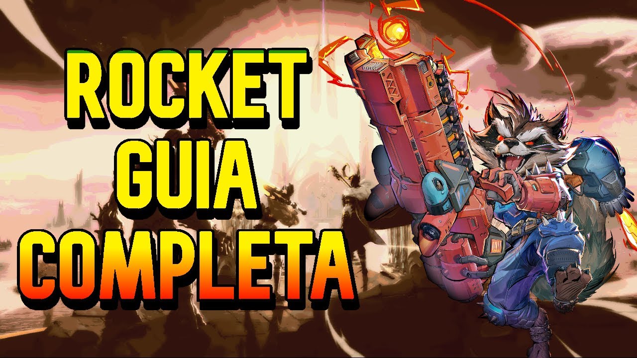 GUÍA COMPLETA De ROCKET RACCOOM MARVEL RIVALS | Gana TODAS las partidas ...