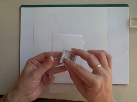 How to Quickly make Double Sided Scrapbook Paper - YouTube