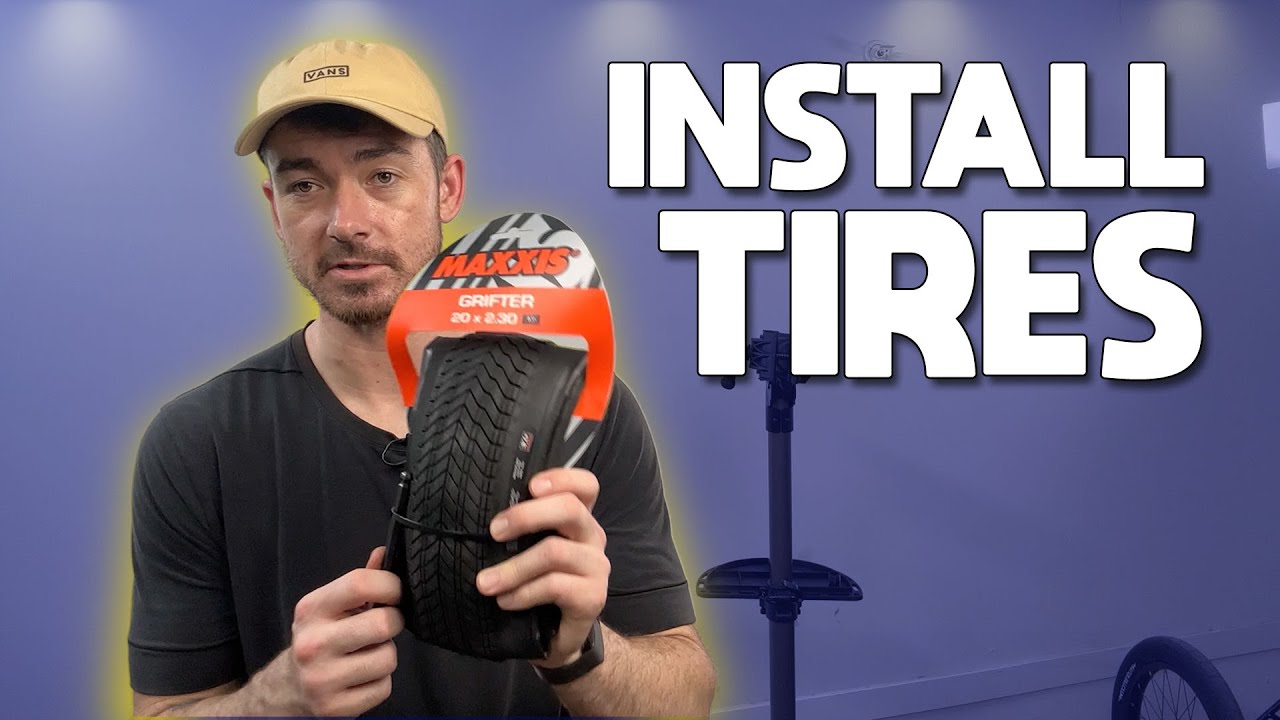 How to Install Tires on you BMX Bike - YouTube