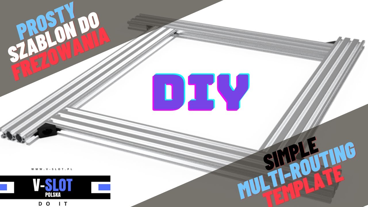 Jak zrobić prosty szablon do frezowania ? || DIY Multi-Routing Template ...