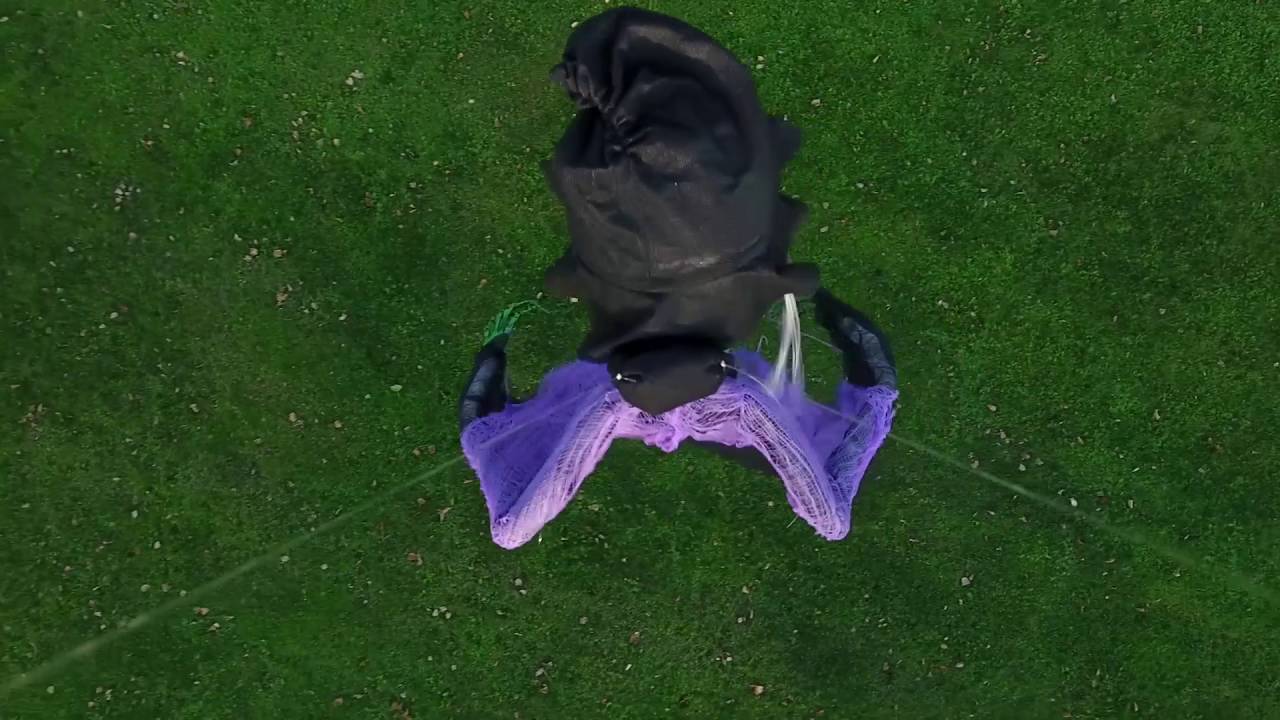 Witch on a drone - YouTube