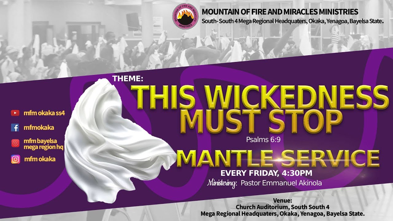 Mantle Service | 28th March 2025 - YouTube