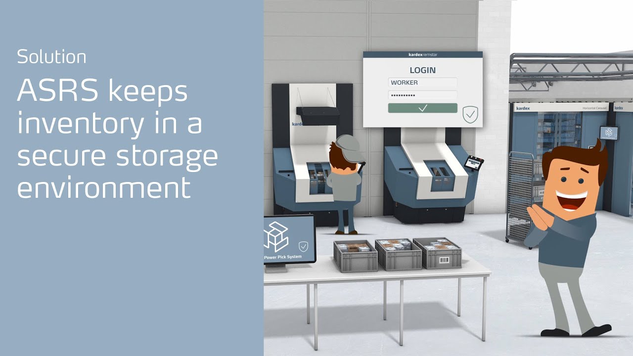 엠디엘 MdL Korea - 자동창고 부동의 세계 1위 독일 카덱스 자재보안 Control Security Kardex ASRS ...
