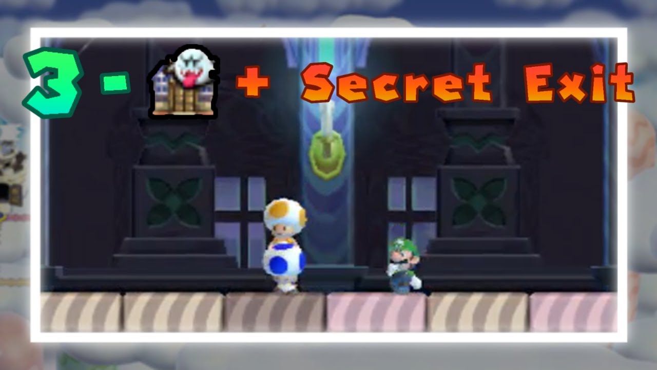 New Super Mario Bros. Wii 3-Ghost But I Control All 4 Players at Once ...