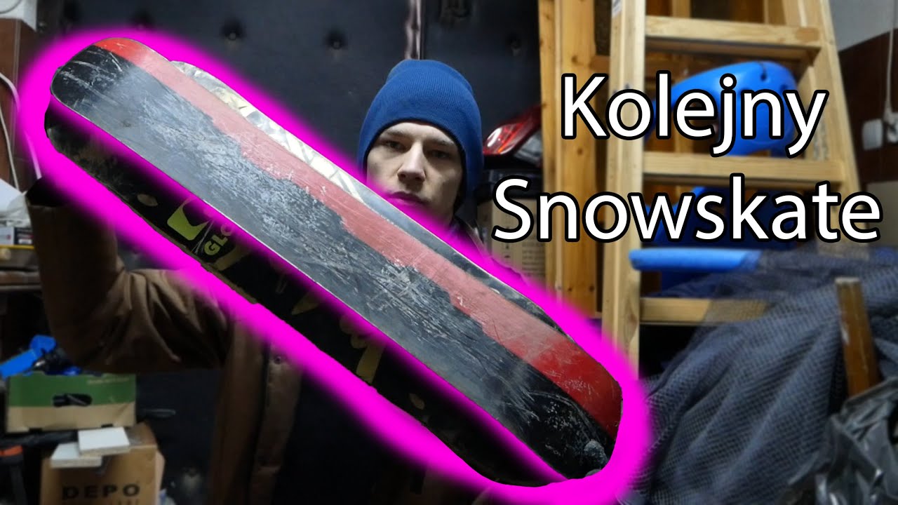 Składam Snowskate Bideck (Deskorolkowy snowboard) - YouTube