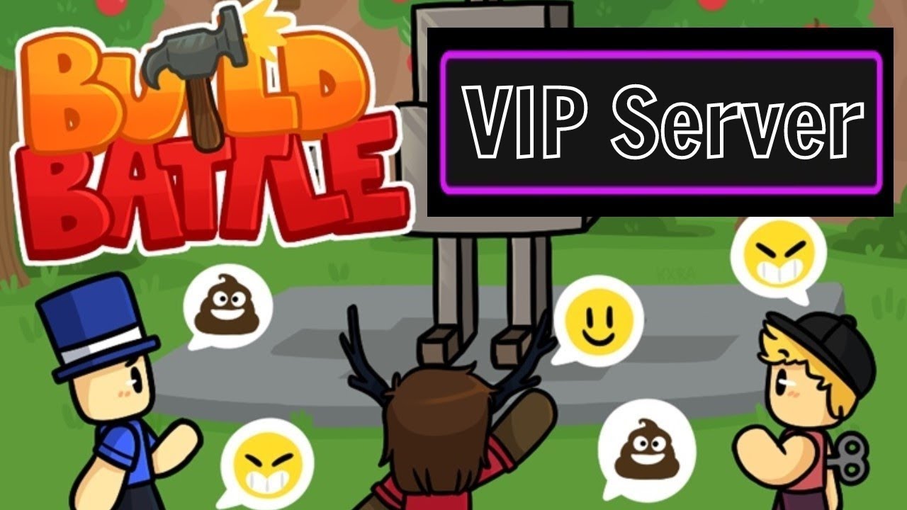 Free Build Battle VIP Server (expired) - YouTube