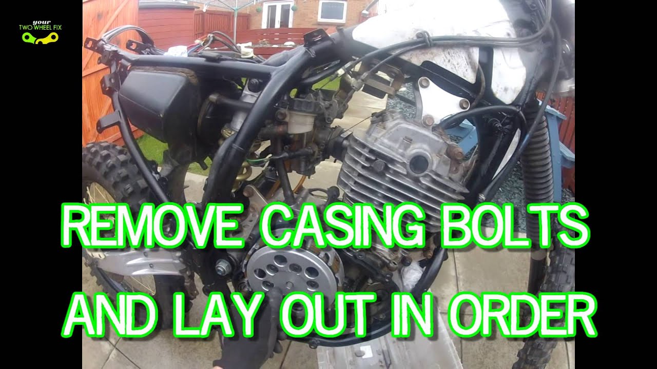 Suzuki project part 6 engine cases paint - YouTube