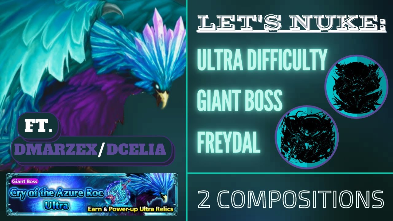 [Grand Summoners] Cry Of The Azure Roc Ultra - "Freydal Nuke" - YouTube